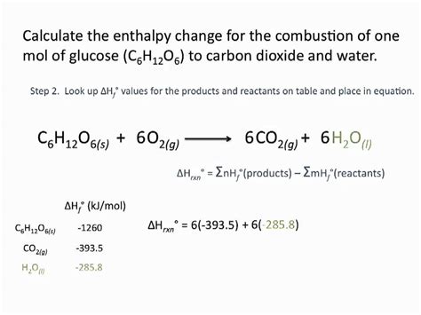 How To Calculate The Enthalpy