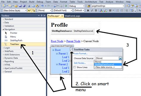 How To Use TreeView Navigation Control In Asp Net Ask To Chimp