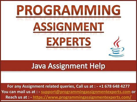 java assignment help are you struggling to complete your… by programming assignment experts