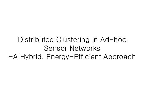 ppt low energy adaptive clustering hierarchy leach powerpoint presentation id 9487385