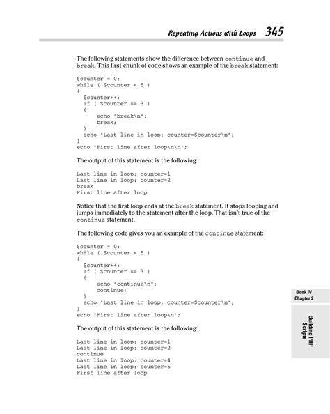 php mysql javascript html5 all in one for dummies 38 book iv chapter 2 building php scripts