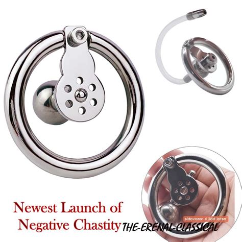 Sissy Inverted Male Chastity Cage Negative Chastity Belt Stainless Steel Rings Ebay