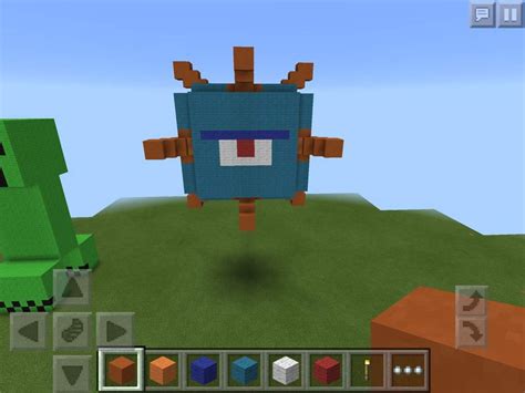 Papercraft Minecraft Guardian