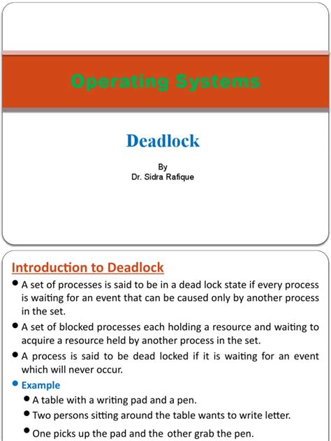 deadlock pdf process computing computing