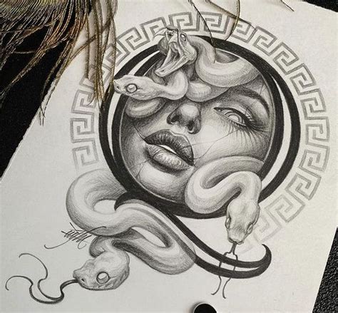 Pin By Kassidy Mata Flores On Tattoo Book Medusa Tattoo Design
