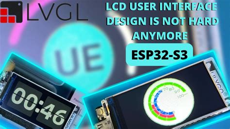 Esp S Interfacing Bit Display Using Lvgl And Esp Idf Youtube