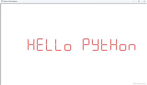 python turtle绘图——七段数码管显示数字和字母 七段数码管python编程 csdn博客