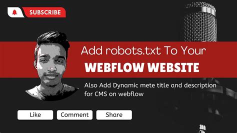 Learn How To Add Robots Txt File And Update Dynamic Meta Title And