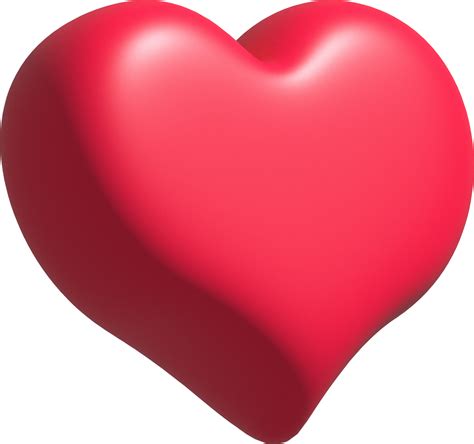 Pink Heart Shape Icon Like Or Love Symbol For Valentine S Day 3D