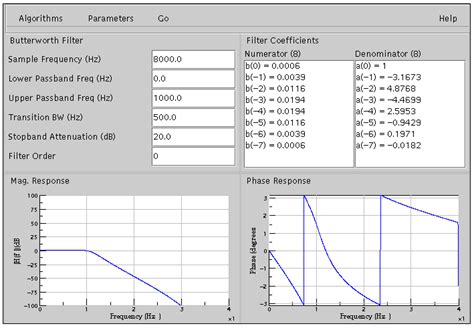 filter design tool tutorial