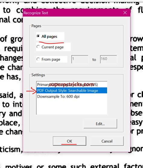 How To Make A Scanned PDF Searchable PDF