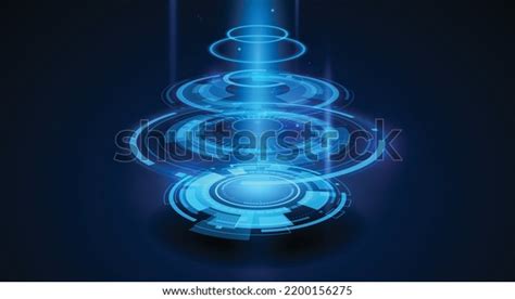 Abstract Hi Tech Abstract Digital Background Stock Vector Royalty Free