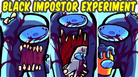 Fnf Vs Black Impostor V4 Vs Unknown Experiment Mod Rhythm Fnf Modamong Us Friday Night