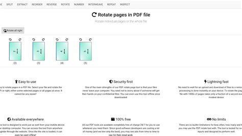 how to rotate pages in a pdf file youtube