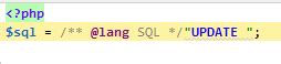 Autocomplete PhpStorm Does Not Suggest Table Name In UPDATE Query
