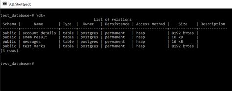 How To Describe A Table In PostgreSQL Its Linux FOSS