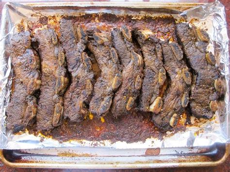 Oven Barbecued Short Ribs Tori Avey In 2024 Beef Short Rib Recipes Flanken Ribs Beef Ribs