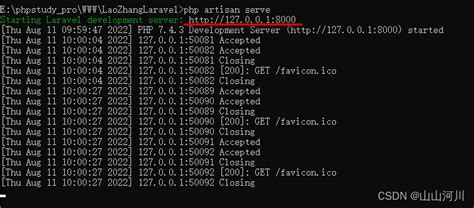 laravel安装与初始化 laravel8 初始化 csdn博客