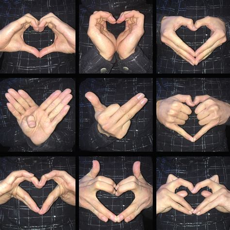 手ハートのポーズ100種類を一挙公開指ハート ハンドハート Hand Heart フィンガーダンサー Blog byケンディジット