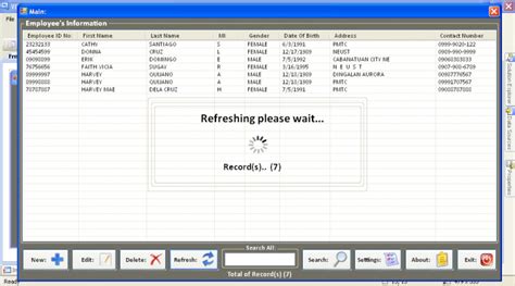 to msaccess listview insert update delete refresh and search no autonumber datatype