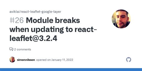 Module Breaks When Updating To React Leaflet Issue
