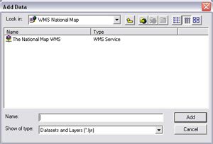 ArcGIS Desktop Help 9 3 How To Add A WMS Service Layer To ArcMap
