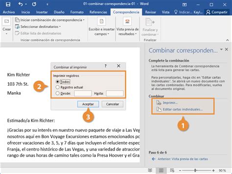 Combinar Correspondencia CustomGuide