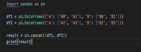 pandas concat function in python with examples built in