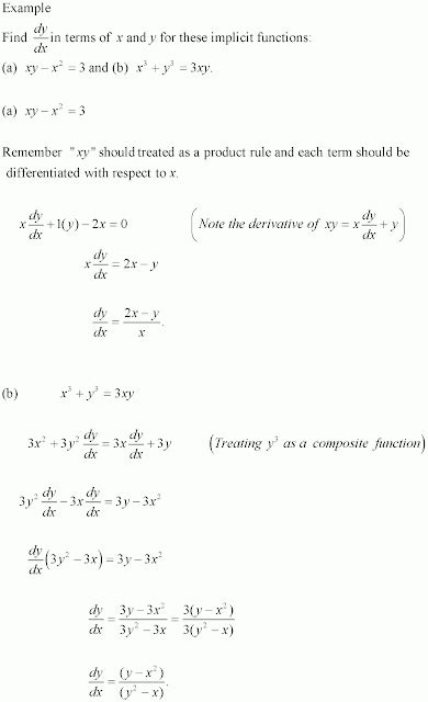 mr ben mathematics tutorial differentiation implicit function