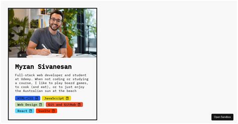 REACT Challenge 1 Codesandbox