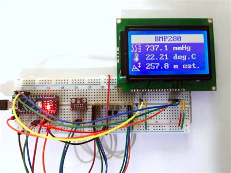 Interfacing Arduino With BMP280 Pressure And Temperature
