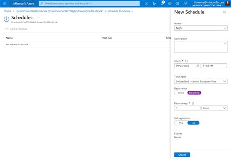 run powershell scripts with azure automation hybrid workers on premises using azure arc thomas