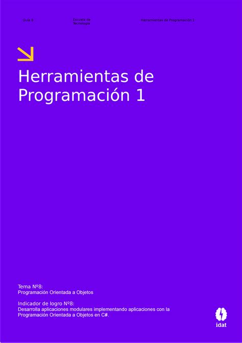 S8 Programación Orientada A Objetos Clases Y Objetos Tema 01 Teoría De Los Tema Nº8