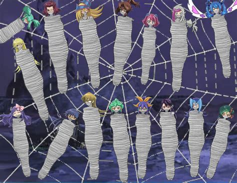 Yugioh Girls Cocooned By Ryoken3000 On Deviantart