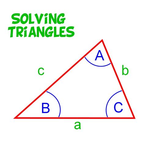 How To Calculate The Sides And Angles Of Triangles Owlcation