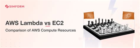 aws lambda vs ec2 comparison of aws compute resources