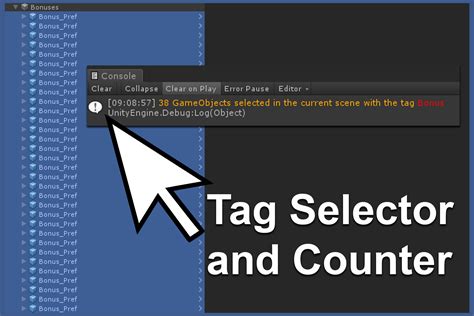 GameObject Tag Selector And Counter Find Gameobjects By Tag