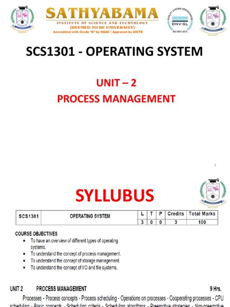unit 2 os ppt 1 pdf scheduling computing process computing