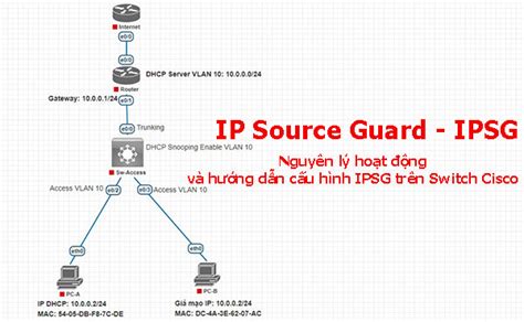 IP Source Guard là gì Hướng dẫn cấu hình IPSG trên switch Cisco