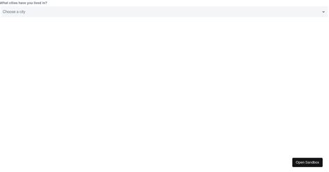 Select Checkbox Forked Codesandbox
