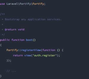 Laravel Fortify Authentication And Installation With Registration