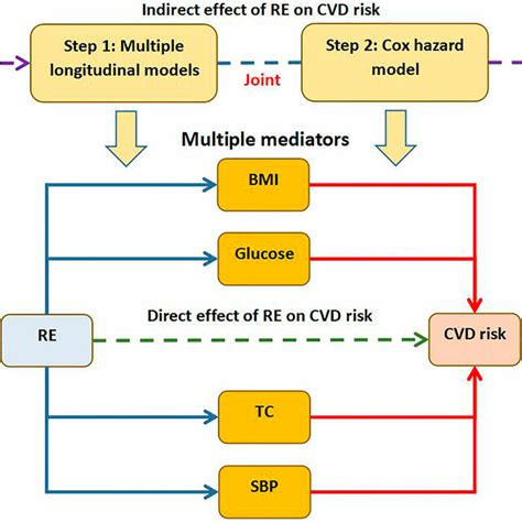 flow chart of the multivariate joint modeling approach note cvd download scientific diagram