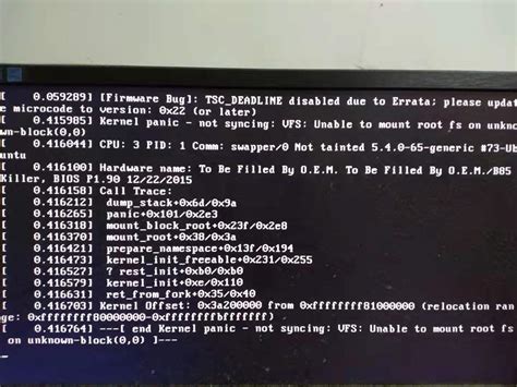 Linux Mint End Kernel Panic Not Syncing Unix Linux Stack Exchange
