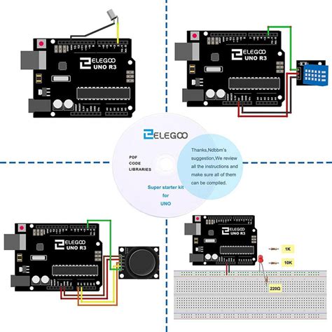 elegoo uno r3 super starter kit compatible with arduino ide arduino stem kits elegoo shop