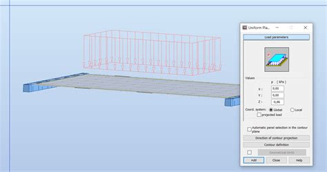 additional not defined cladding appears while model calculation in robot structural analysis