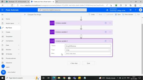 power automate compare two array values l learn power automate youtube