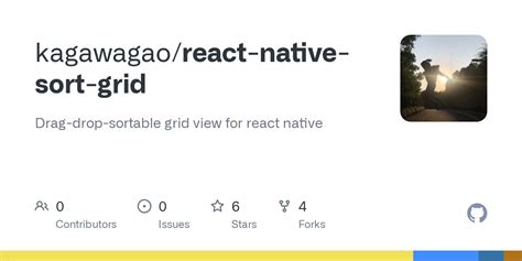 GitHub Kagawagao React Native Sort Grid Drag Drop Sortable Grid View