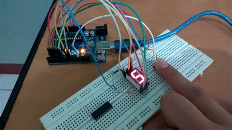 Proyek Counter Sederhana Dengan Seven Segment Dan Push Button