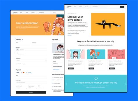 Bootstrap UI Kit For Responsive Website Prototypes Justinmind