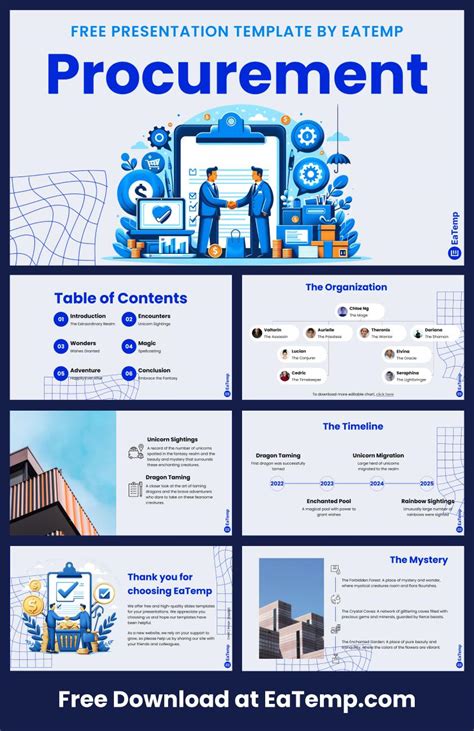 Procurement PowerPoint Presentation Template Google Slides Theme